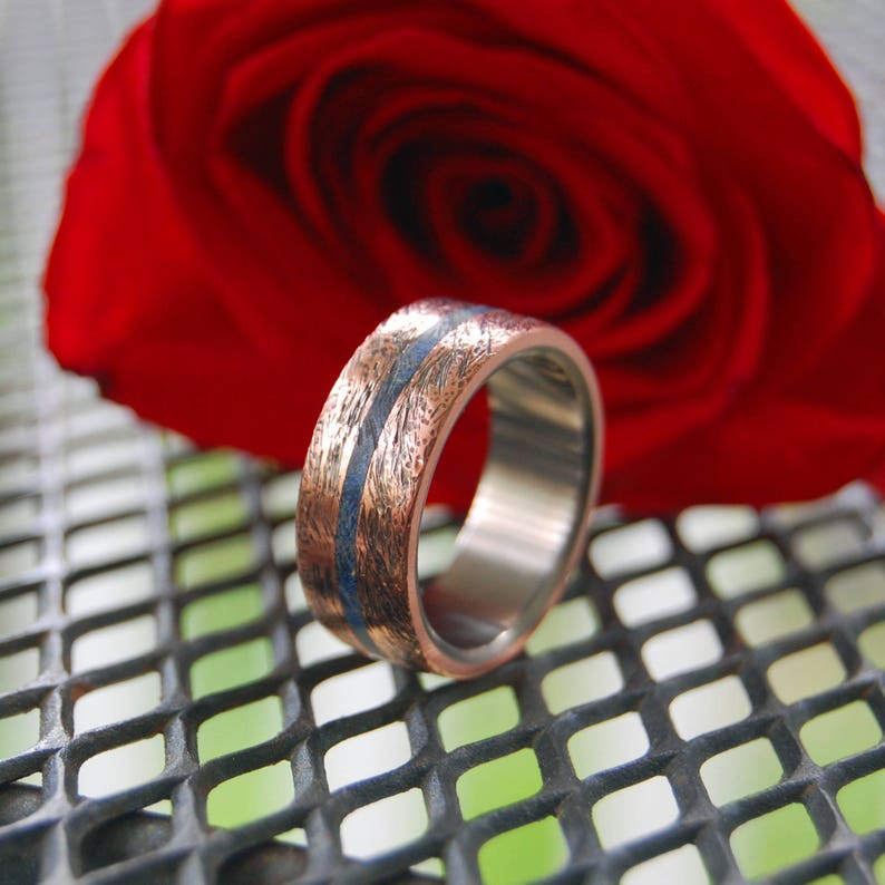 Unique Ring Titanium Wedding Ring Wedding Ring Titaniun | Etsy