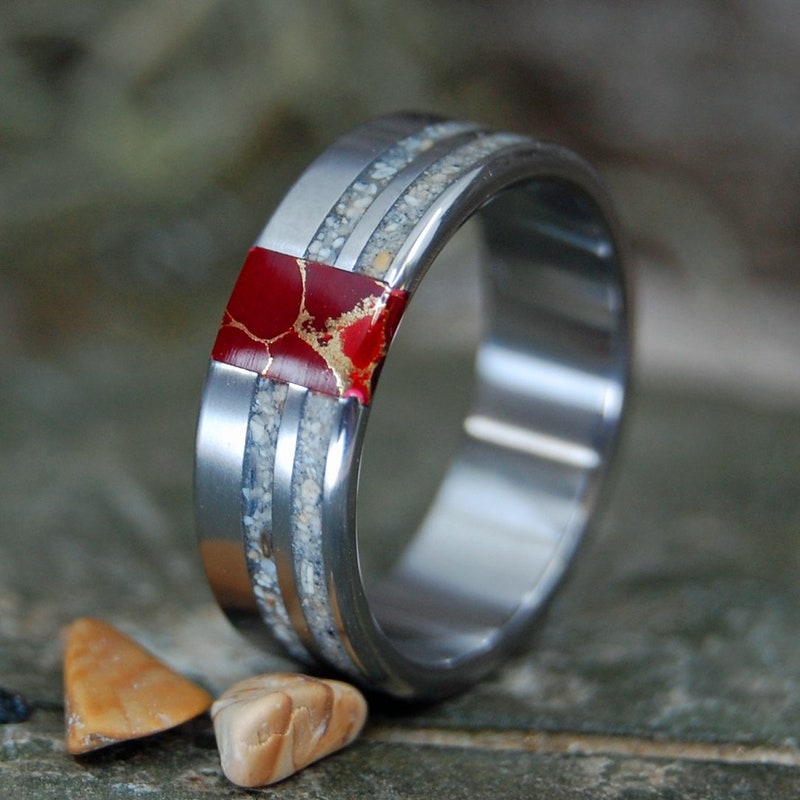 Indie Wedding Ring - Etsy