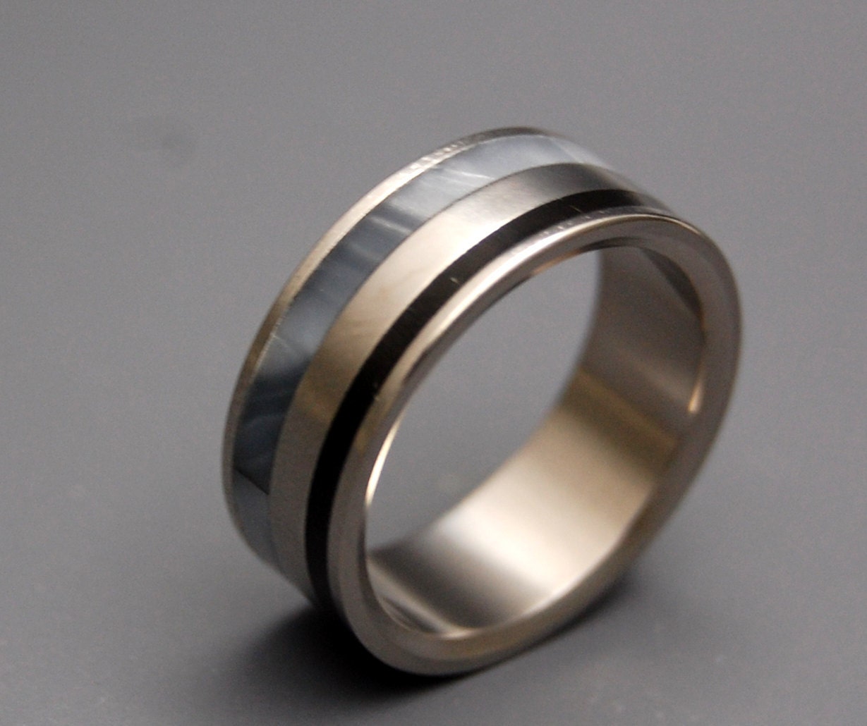 Titanium wedding ring wedding ring titaniun rings mens | Etsy
