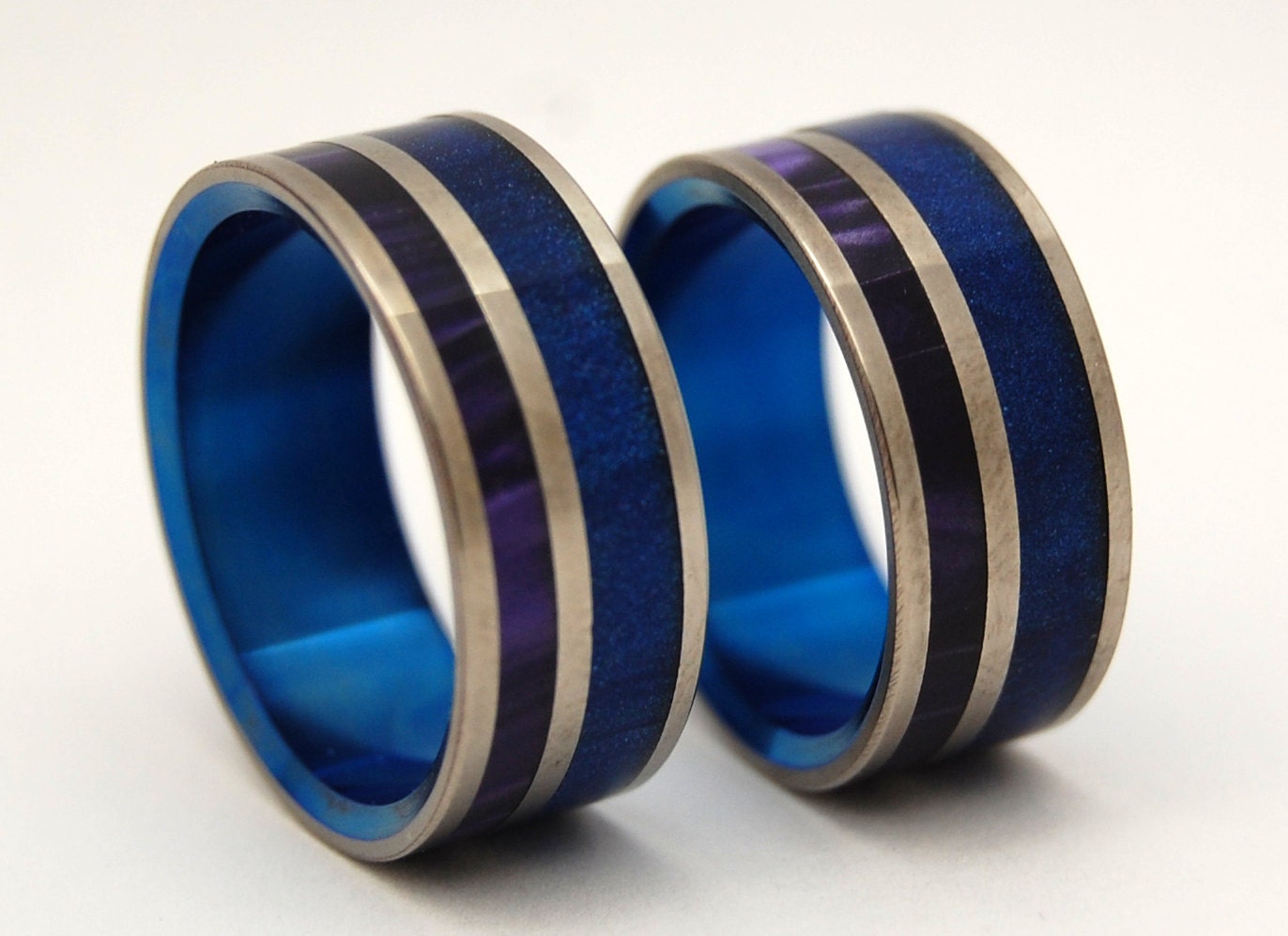 Titanium Rings, Wedding Rings, Titanium Wedding Rings, Sapphire Ring ...