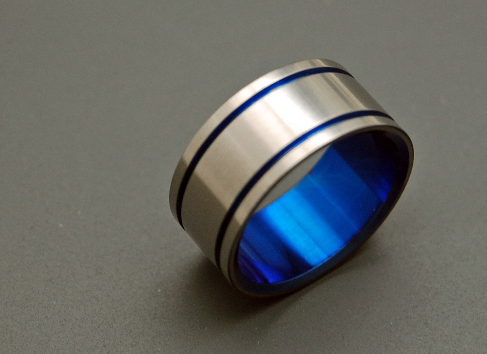 Wedding Rings Titanium Rings Wood Rings Men's Ring | Etsy