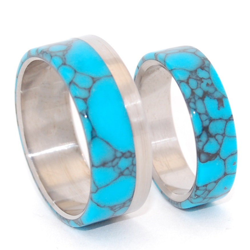 Titanium Wedding Rings Titanium Wedding Band Titanium Rings - Etsy