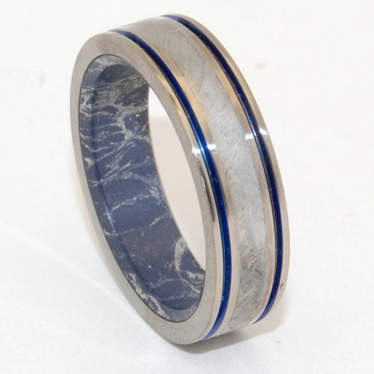 Titanium Wedding Rings, Meteorite Wedding Ring, Meteorite, Something ...
