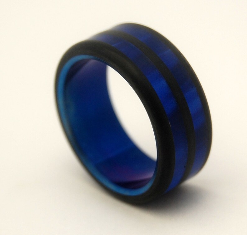 Wedding Rings Titanium Rings Wood Rings Mens Rings - Etsy