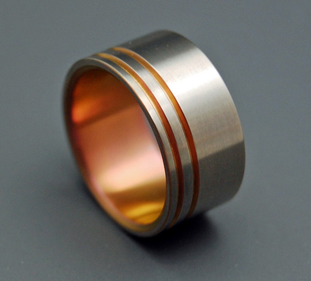 Titanium Wedding Ring, Wedding Ring, Titaniun Rings, Mens Ring, Womens ...