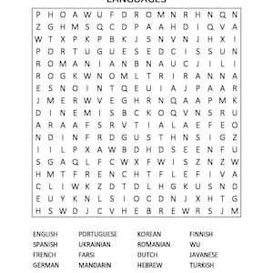 50 Travel Themed Word Search Puzzles With Solutions Volume 10 | Large ...