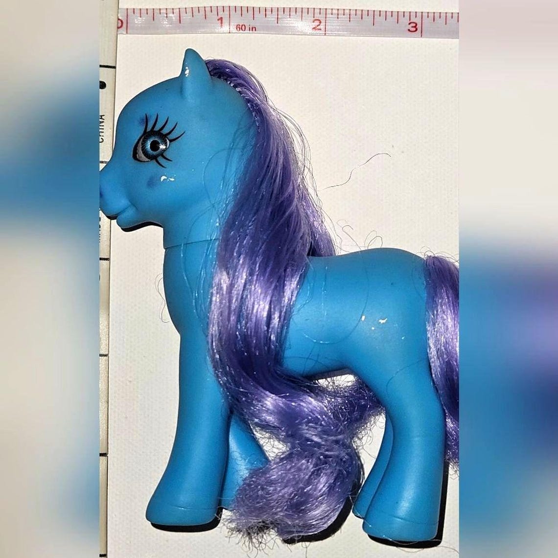 Vintage Gi-go Pony Blue With Red Heart Cutie Mark. - Etsy