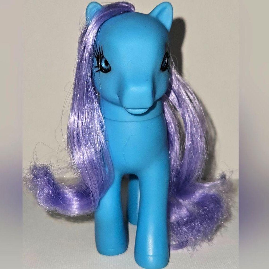 Vintage Gi-go Pony Blue With Red Heart Cutie Mark. - Etsy