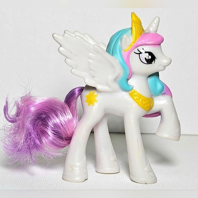 My Little Pony Princess Celestia Alicorn Mcdonalds Figurine - Etsy Canada