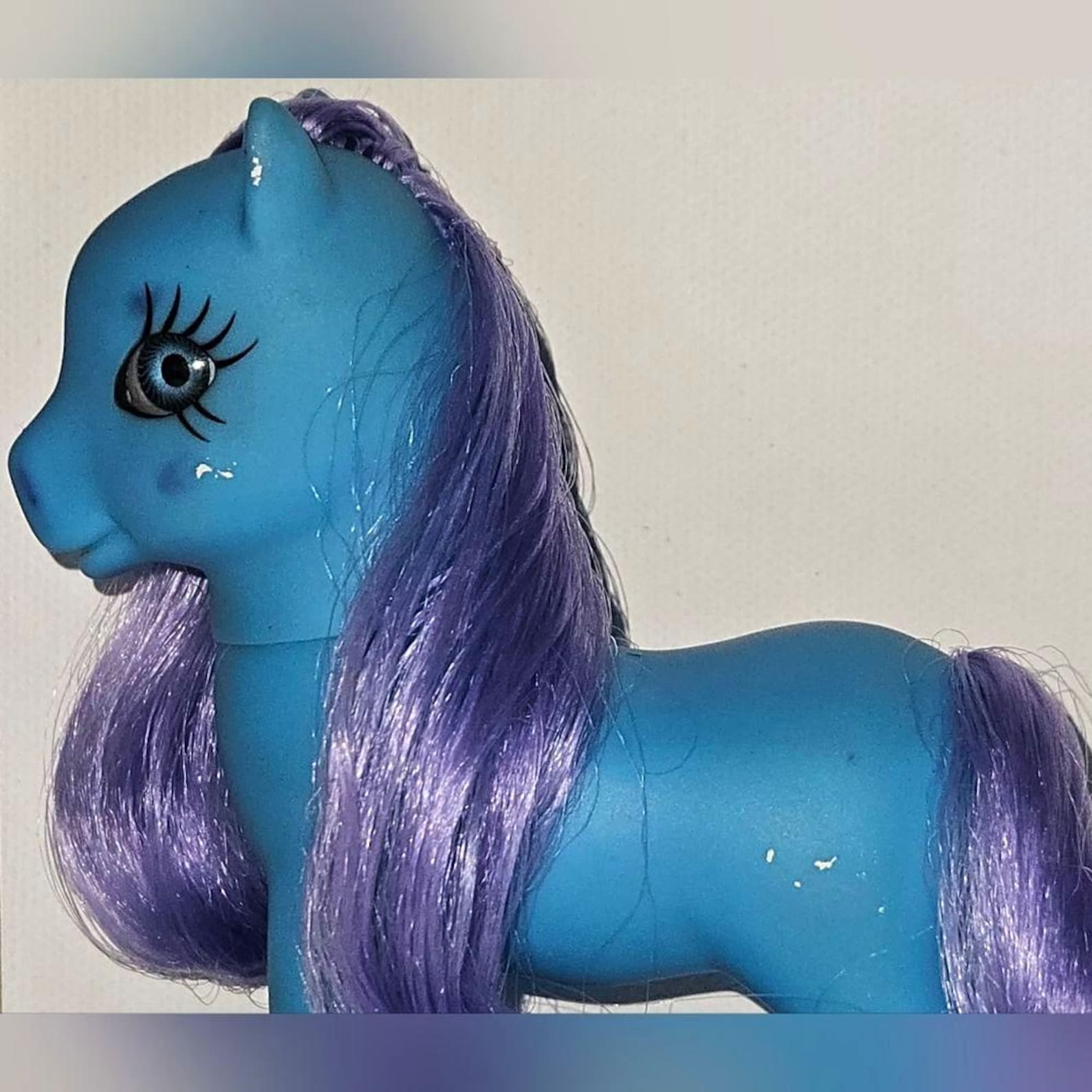 Vintage Gi-go Pony Blue With Red Heart Cutie Mark. - Etsy