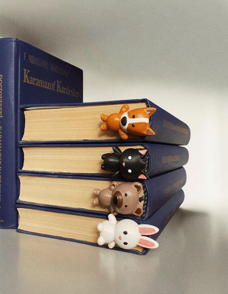 Cute Animal Bookmark for 3d Printer, Digital File. Stl File, 3mf File ...