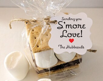 Take Home S'MORE Love Tag Template S'mores Favors | Etsy