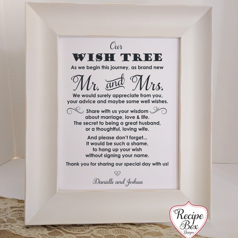 Wedding Wish Tree - Etsy