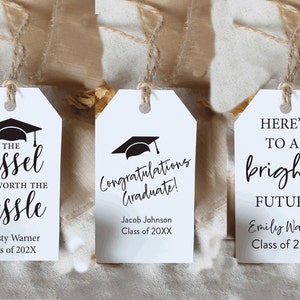 Graduation Party Decorations, Favor Tags 2025 Graduation Favor Tags ...