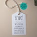 Hello New Neighbor Tag New Neighbor Gift Tags Welcome to the - Etsy