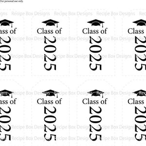 Graduation Favor Tags 2025, Printable Graduate 2025, Graduation Party ...