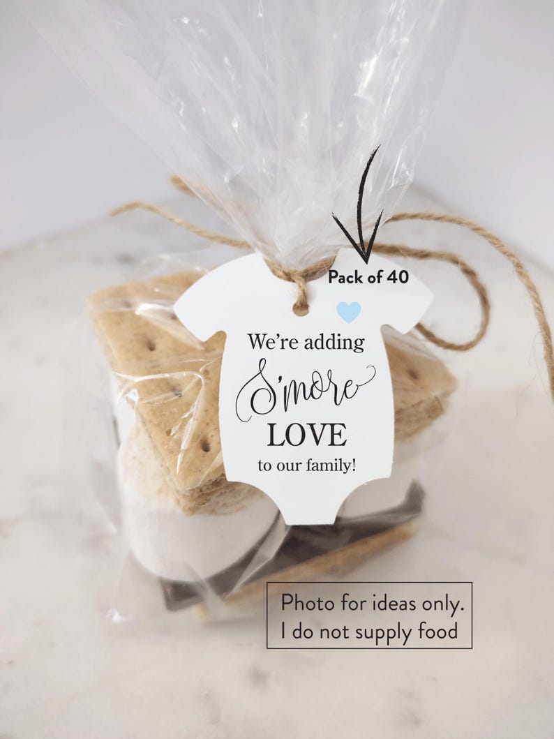 We're Adding Smore Love to Our Family, Baby Shower Party Favors ...