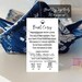 Printed Bowl Cozy Care Tag for Bowl Cozy, Care Card Tag and Labels for ...