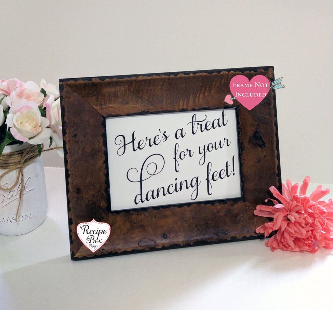 A Little Treat for Your Dancing Feet, Dancing Shoes Size Tags, Dancing ...