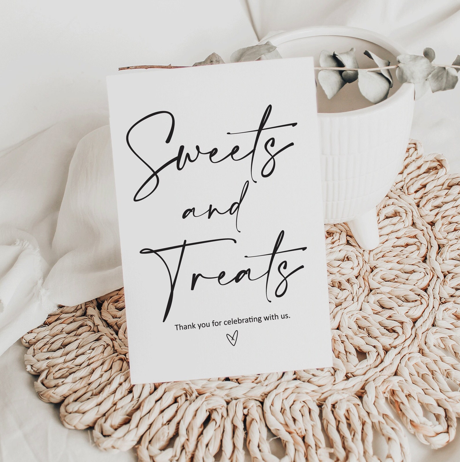 Sweets and Treats Dessert Table Sign Dessert Bar Sign - Etsy