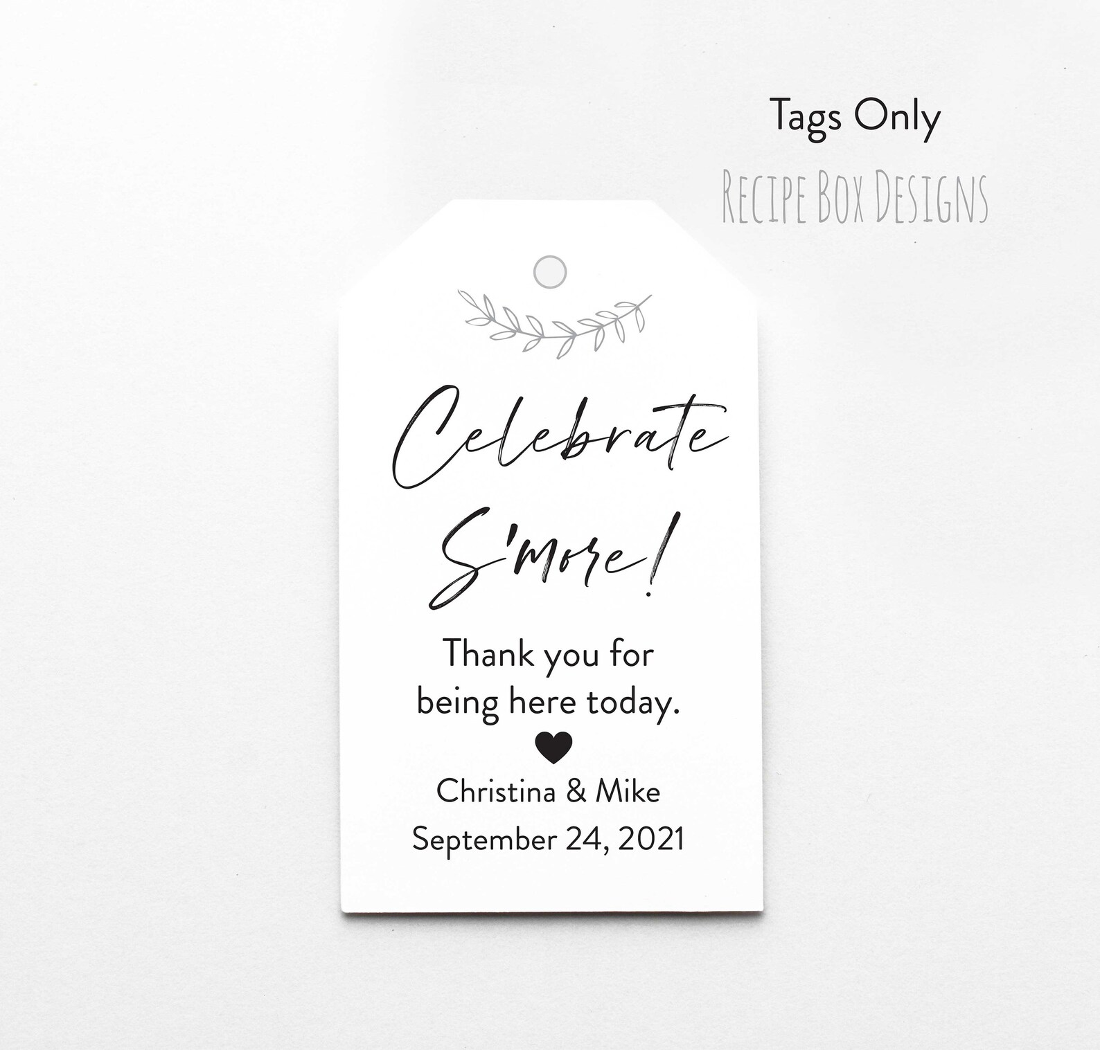S'more Favor Tags Smores Celebrate Smore Smore Tags | Etsy