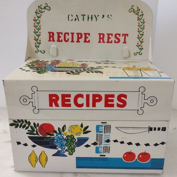 Recipe Tin - Etsy