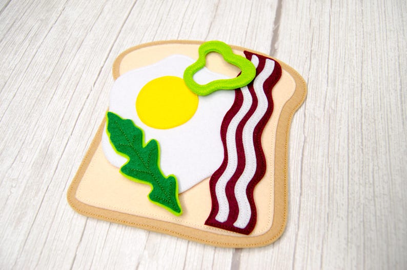 Make a Sandwich Toy Set, PDF Pattern and SVG - Etsy