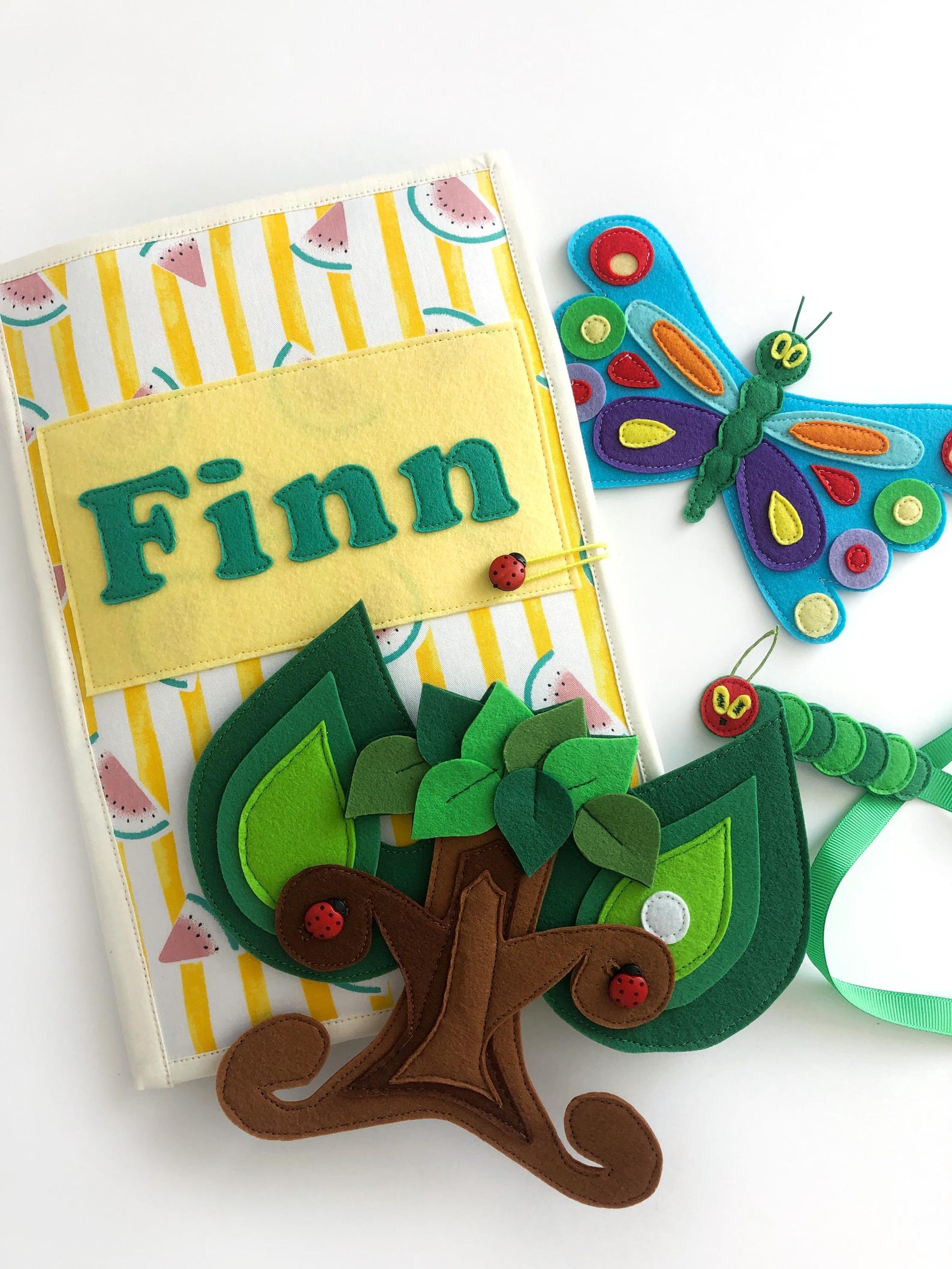 Felt the Very Hungry Caterpillar Early Learning Felt Food Educational ...