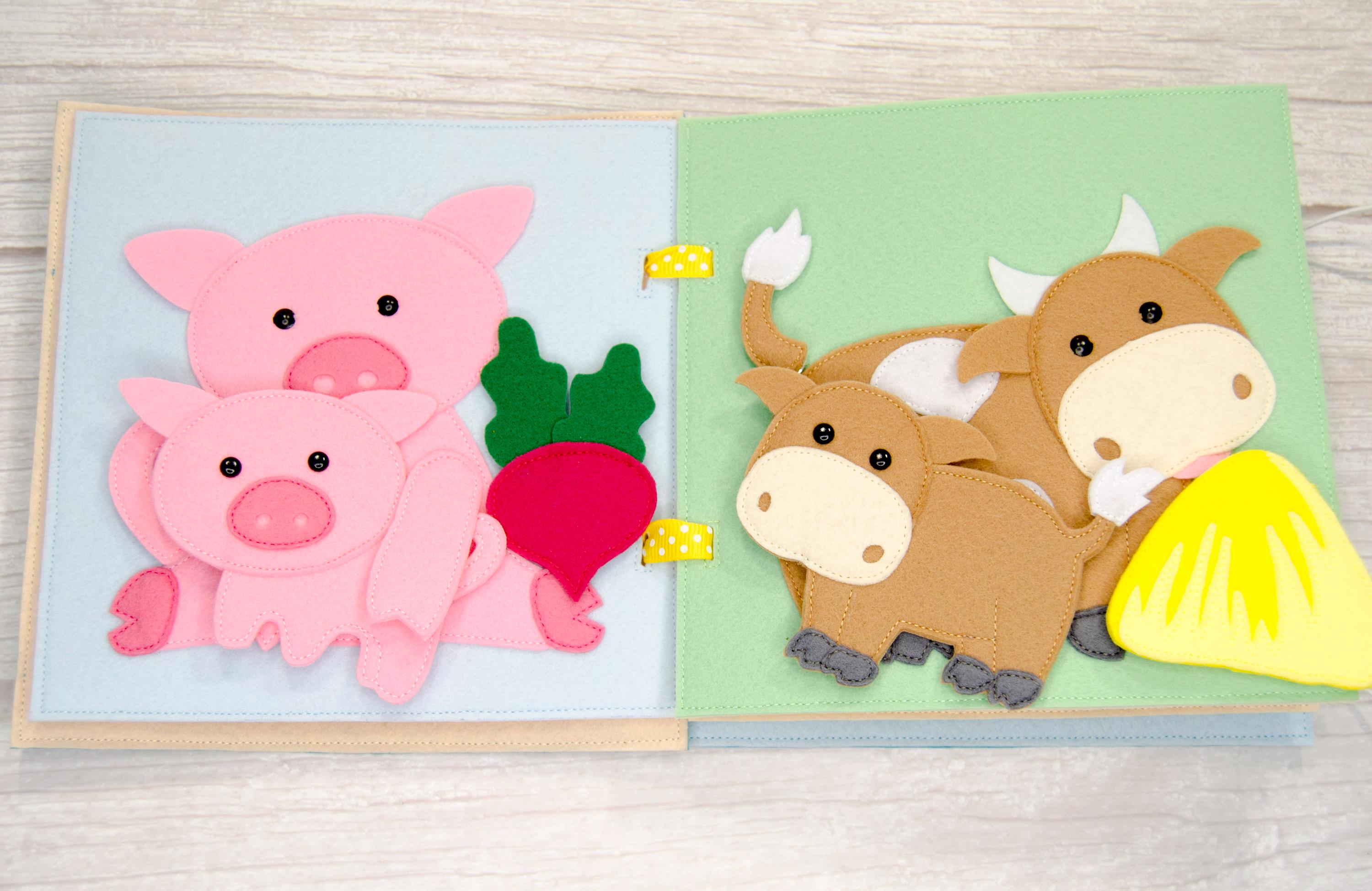 Quiet Book Whose Baby, Pattern and Tutorial, PDFSVG - Etsy