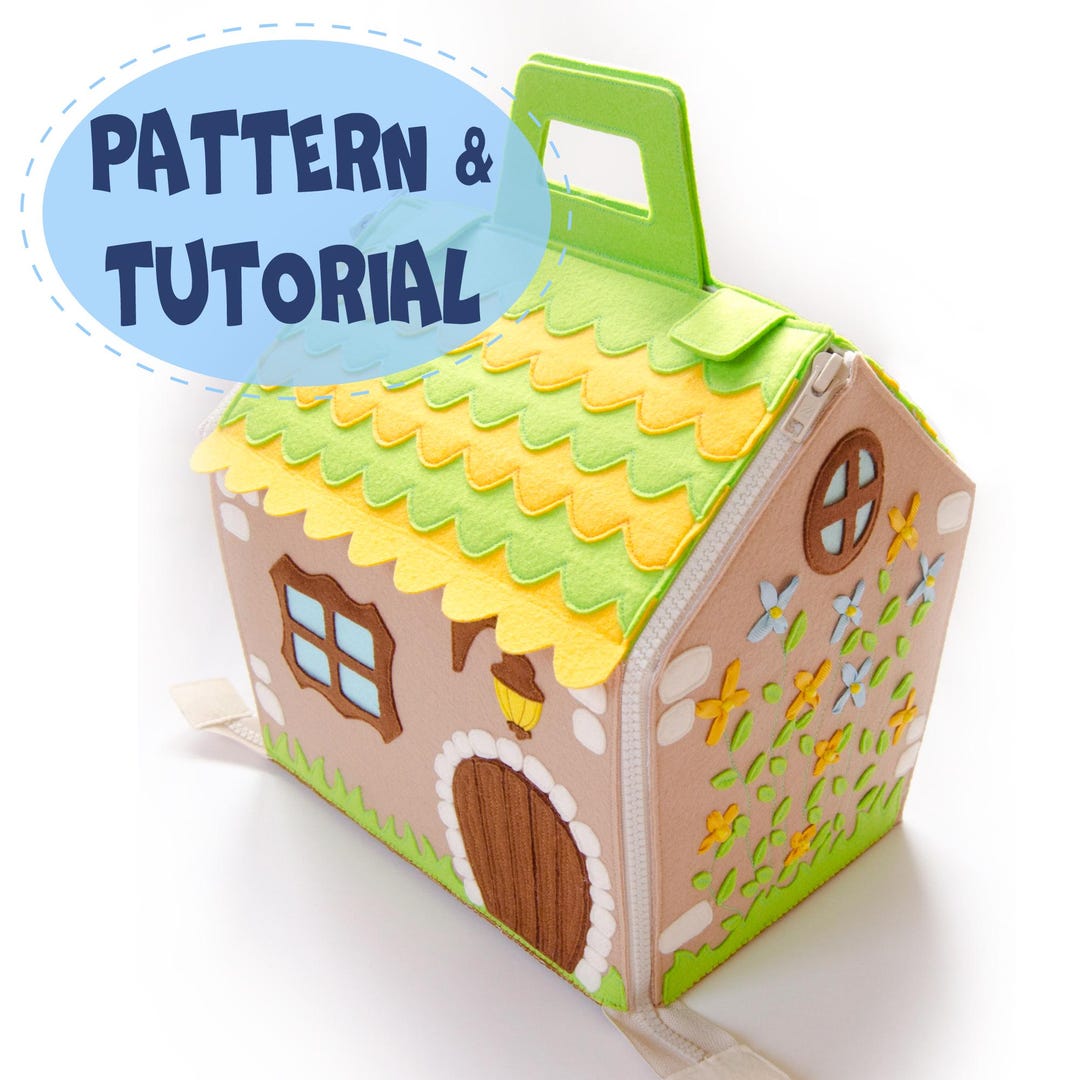 Felt Fairy Doll House, PDF Pattern and Tutorial - Etsy