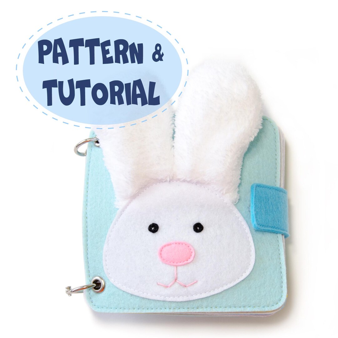 Mini Quiet Book, Pattern and Tutorial, PDF + SVG - Etsy