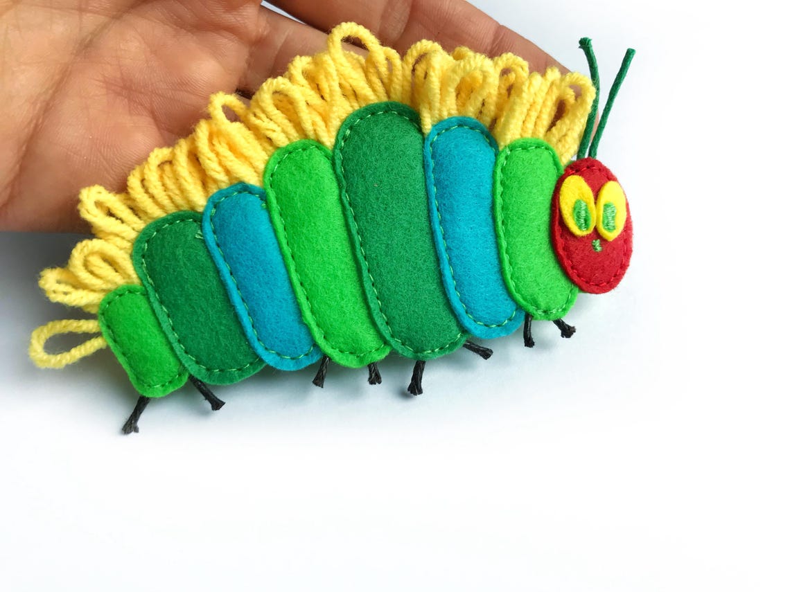 Felt the Very Hungry Caterpillar Early Learning Felt Food Educational ...