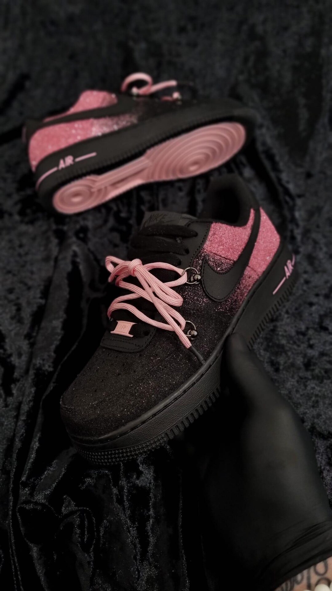 Custom Nike Air Force 1s Glitter Pack - Etsy