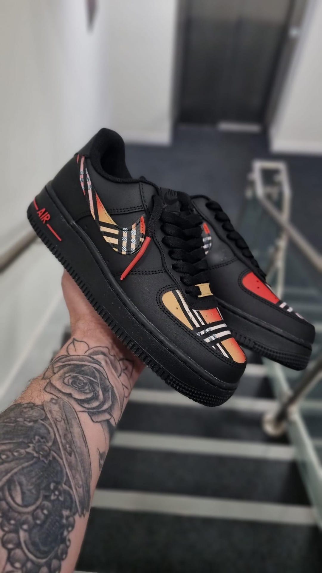 Custom Nike Air Force 1s Paisleys - Etsy