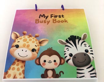My First Busy Book - Etsy