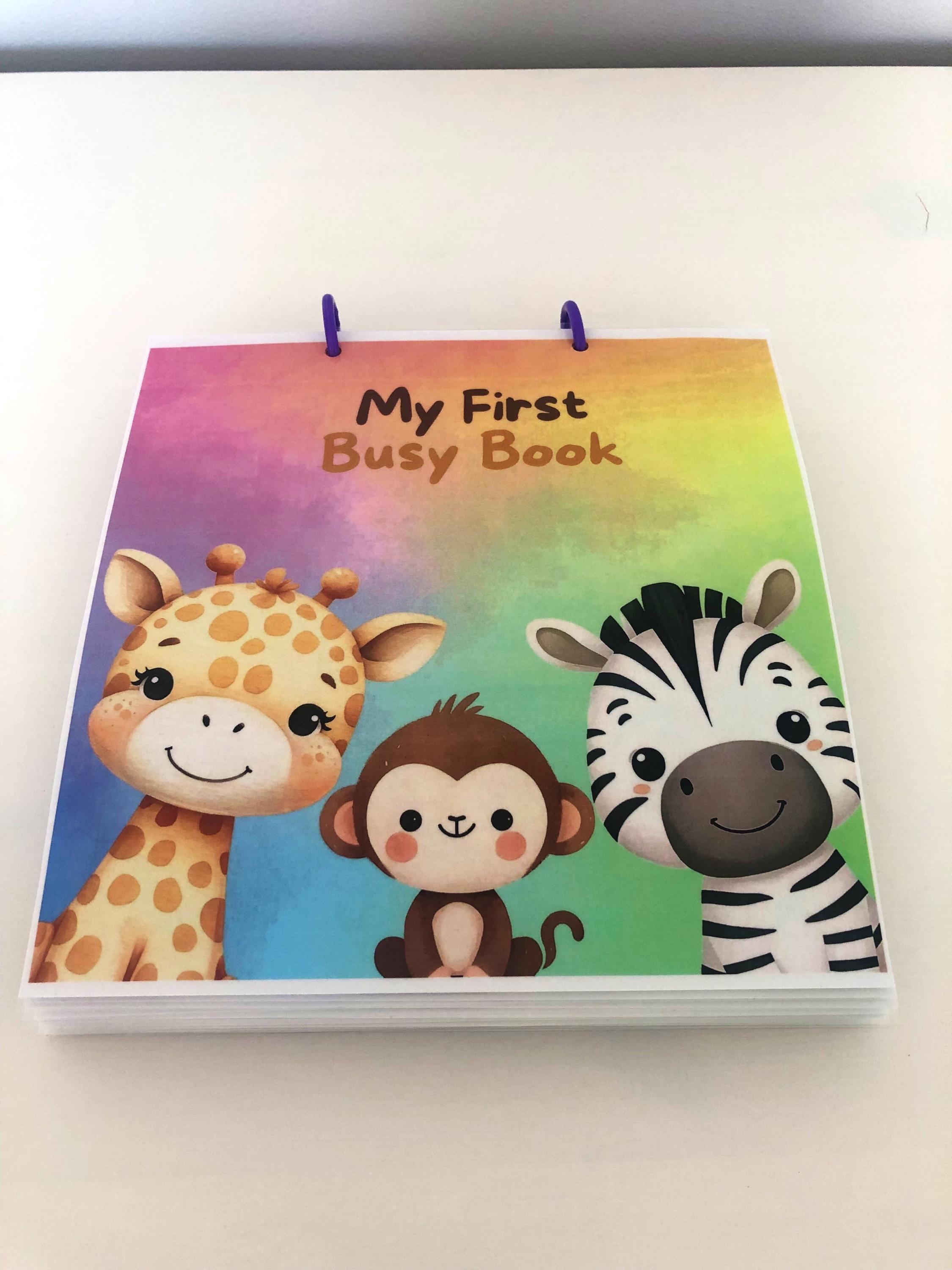 My First Busy Book - Etsy