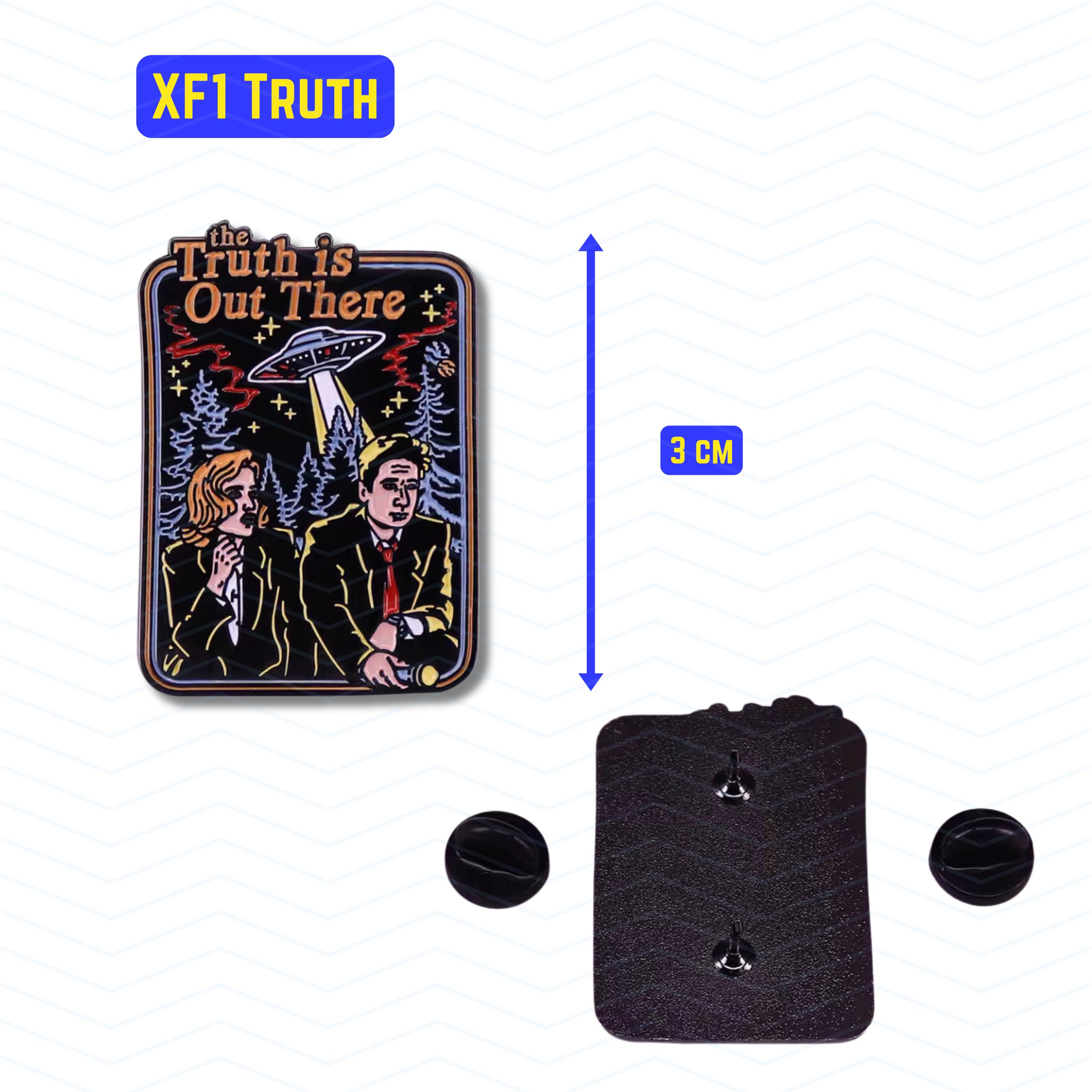 The X Files Enamel Pins Set Mulder & Scully Fan Gift Collectible Pins ...