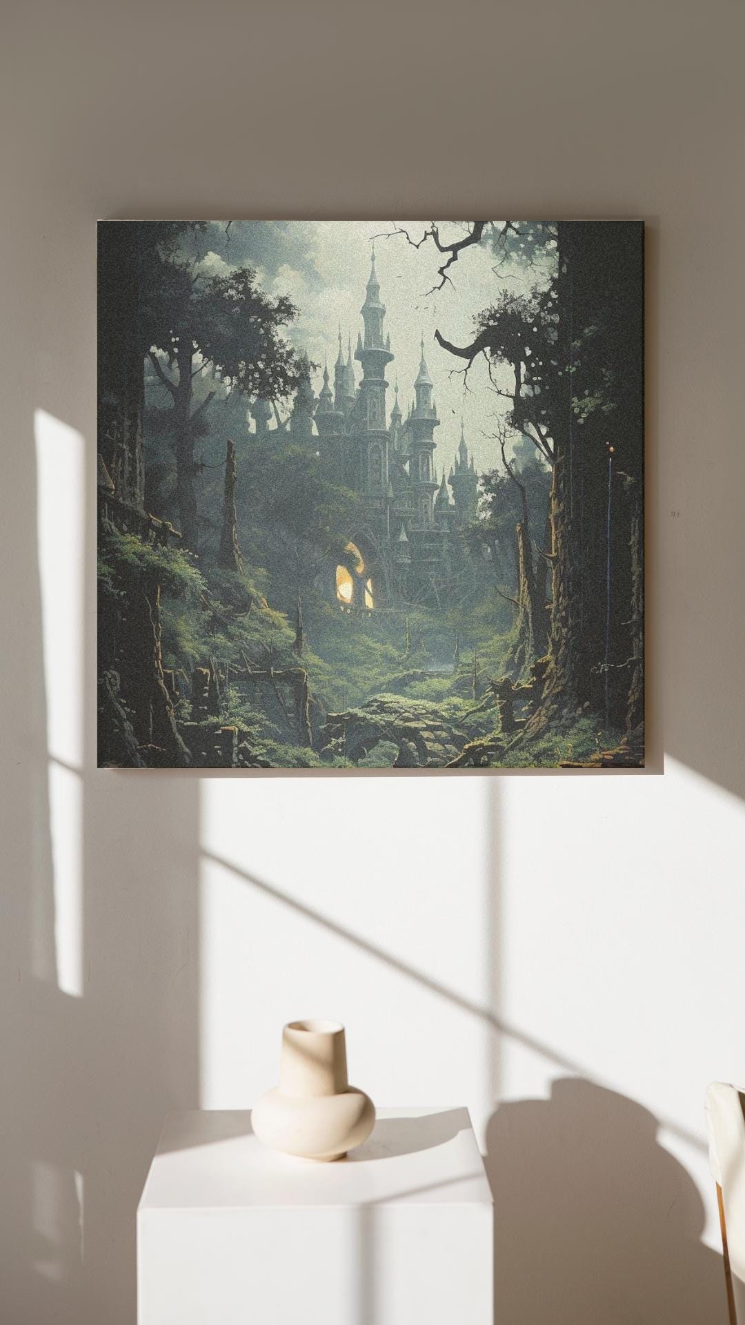 Castle Matte Vertical Posters, Majestic Castle Art Print, Home Decor ...