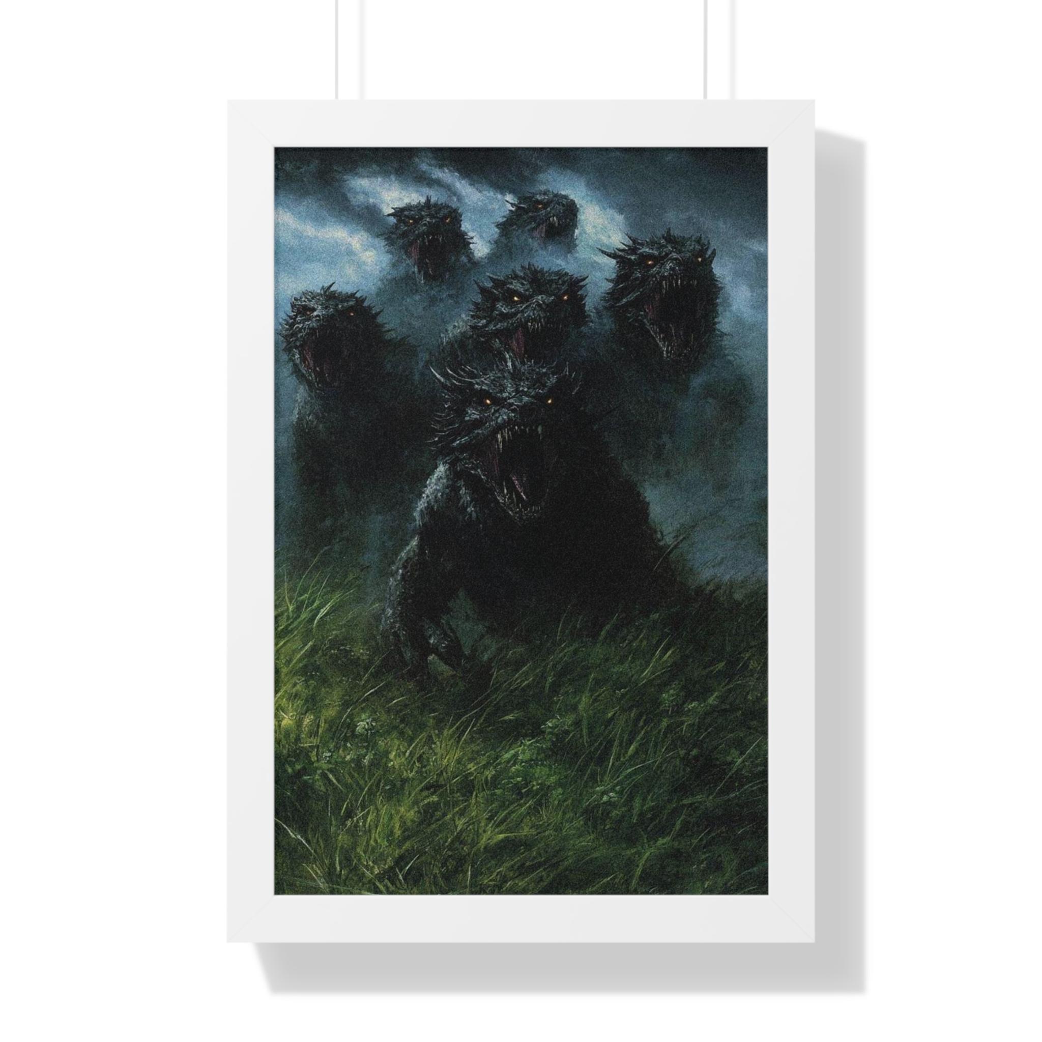 Vertical Poster, Wild Beasts Art Print for Nature Lovers, Jungle Safari ...