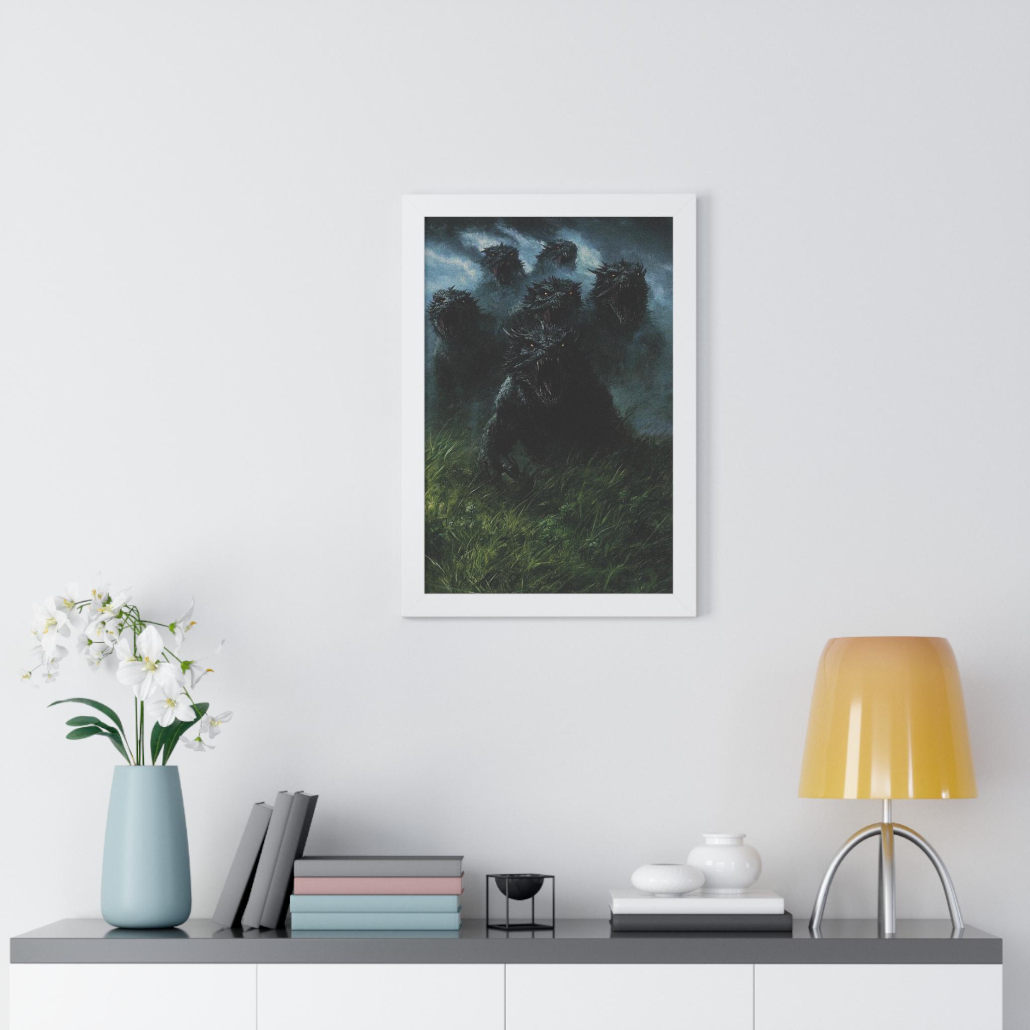 Vertical Poster, Wild Beasts Art Print for Nature Lovers, Jungle Safari ...