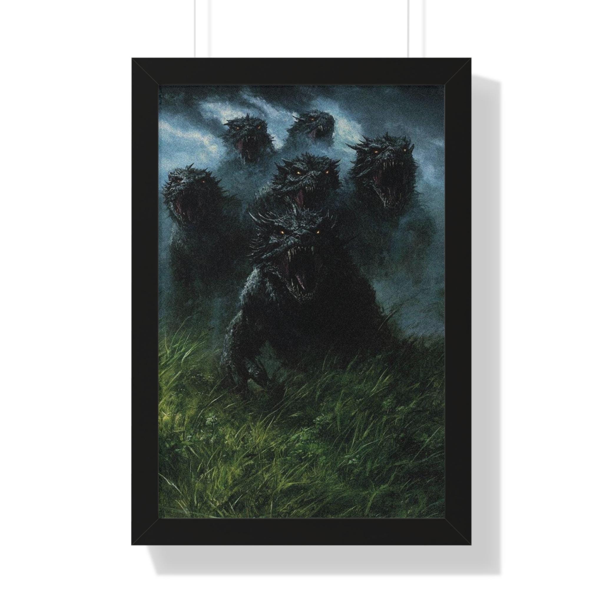 Vertical Poster, Wild Beasts Art Print for Nature Lovers, Jungle Safari ...