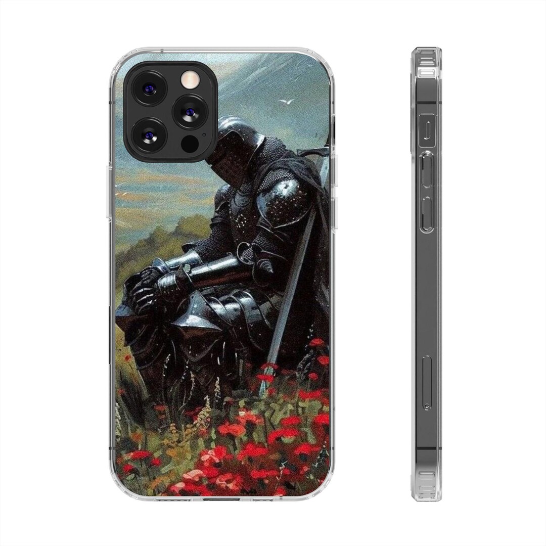 Medieval Knight Phone Case, Fantasy Armor Design - Etsy