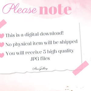 Gentle Reminder Coquette Room Decor, Girly Wall Art, Preppy Wall Art ...