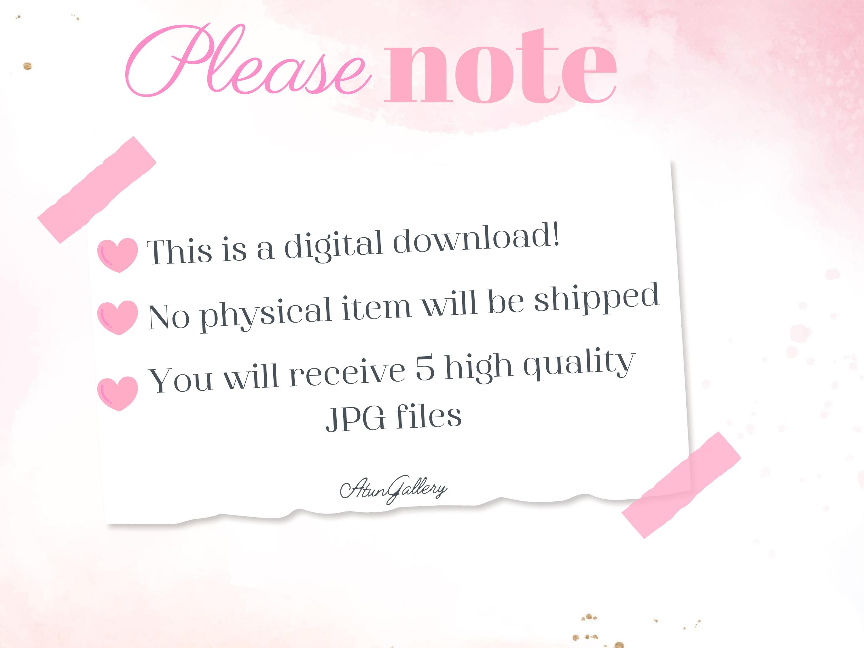 Gentle Reminder Coquette Room Decor, Girly Wall Art, Preppy Wall Art ...
