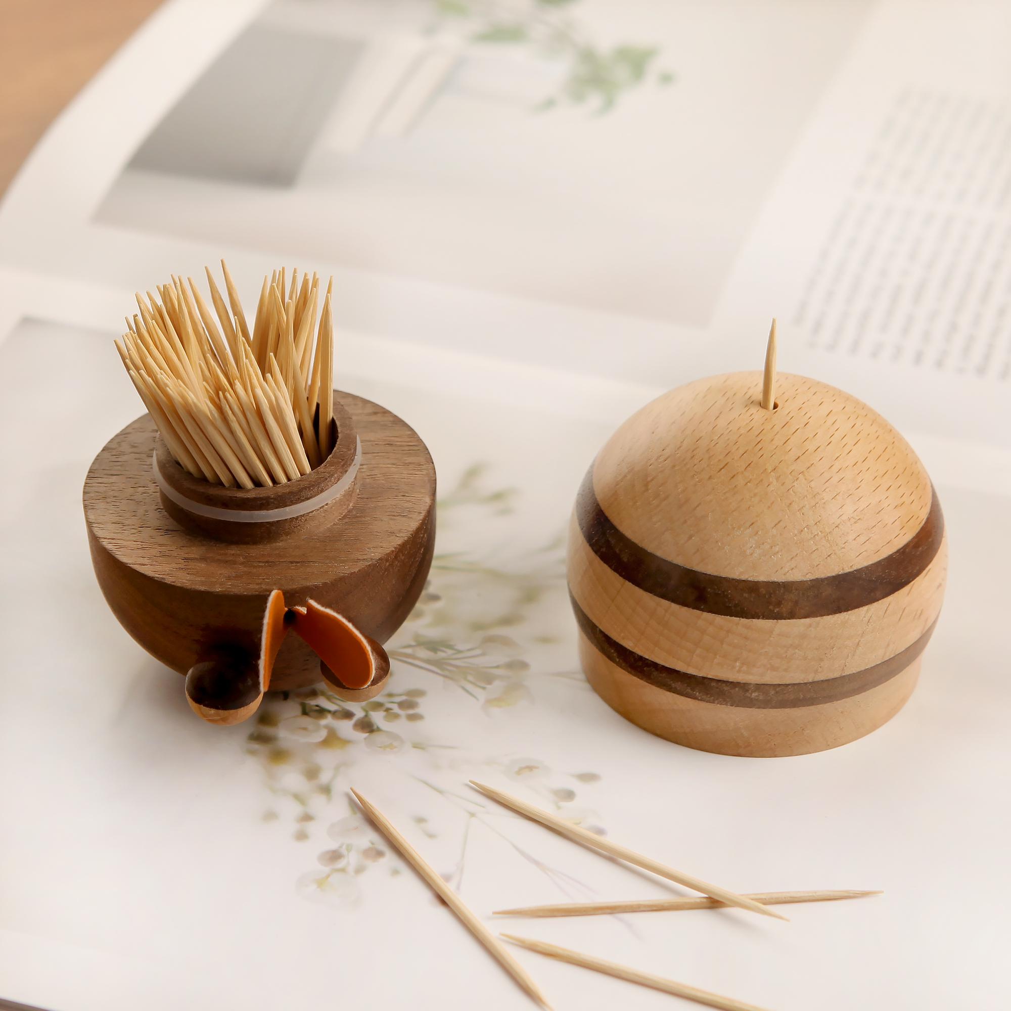 Custom Wooden Bee Toothpick Holder – Unique Kitchen Functional Bee ...