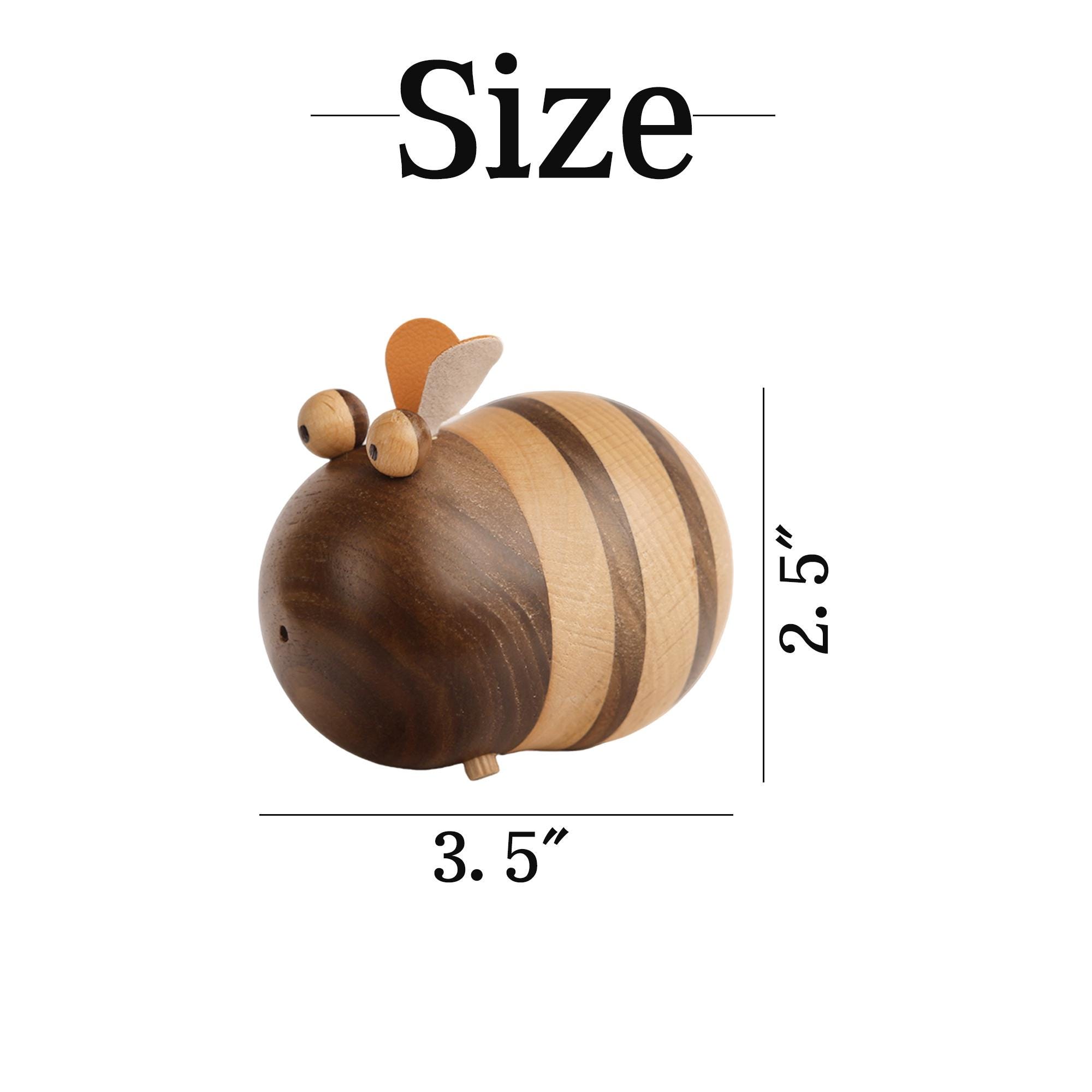 Custom Wooden Bee Toothpick Holder – Unique Kitchen Functional Bee ...