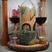 Wine Unity Ceremony Bottle With Your Photo and Hand Painted - Etsy