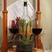 Wine Unity Ceremony Bottle With Your Photo and Hand Painted - Etsy