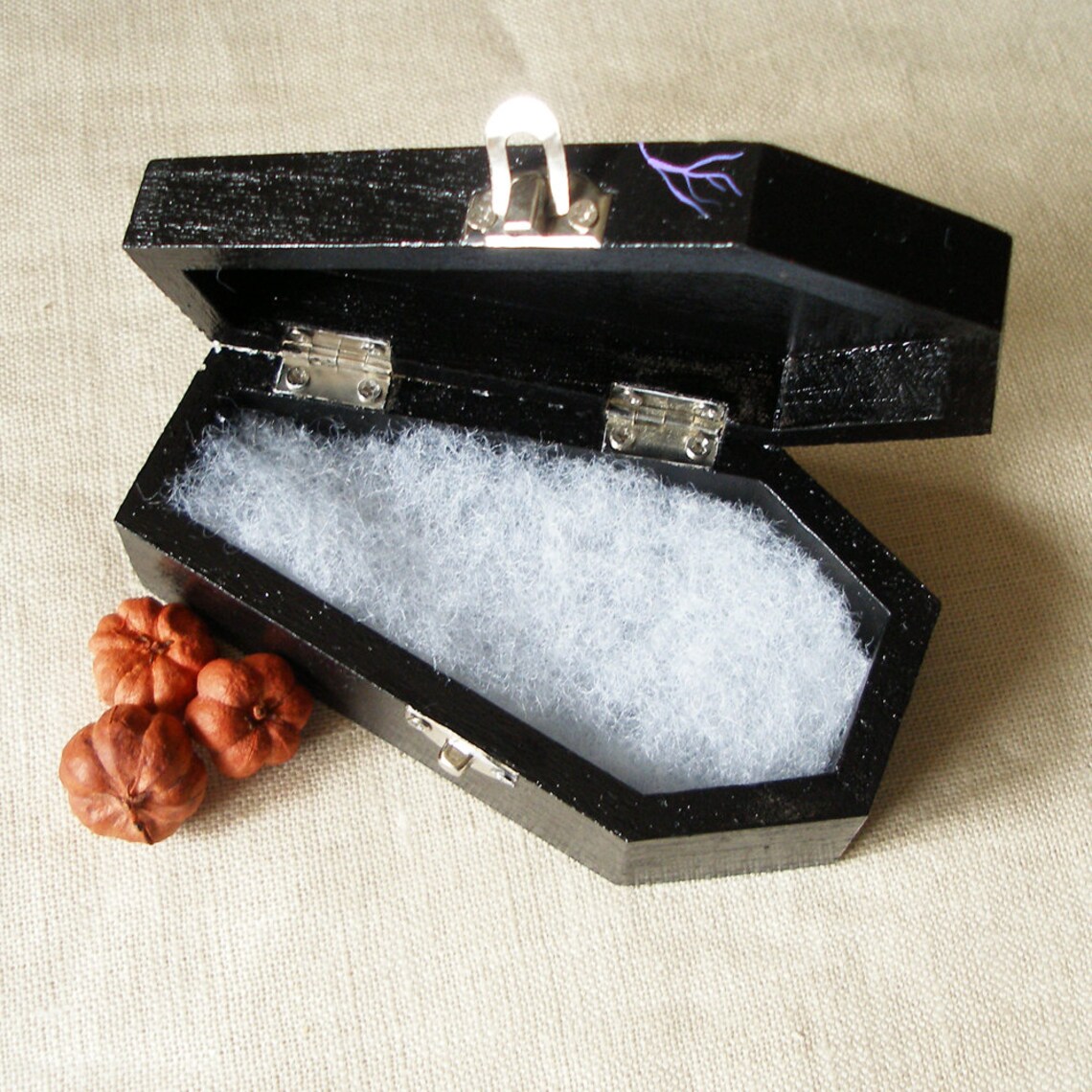Halloween Coffin Jewelry Box Jewelry Presentation Box - Etsy