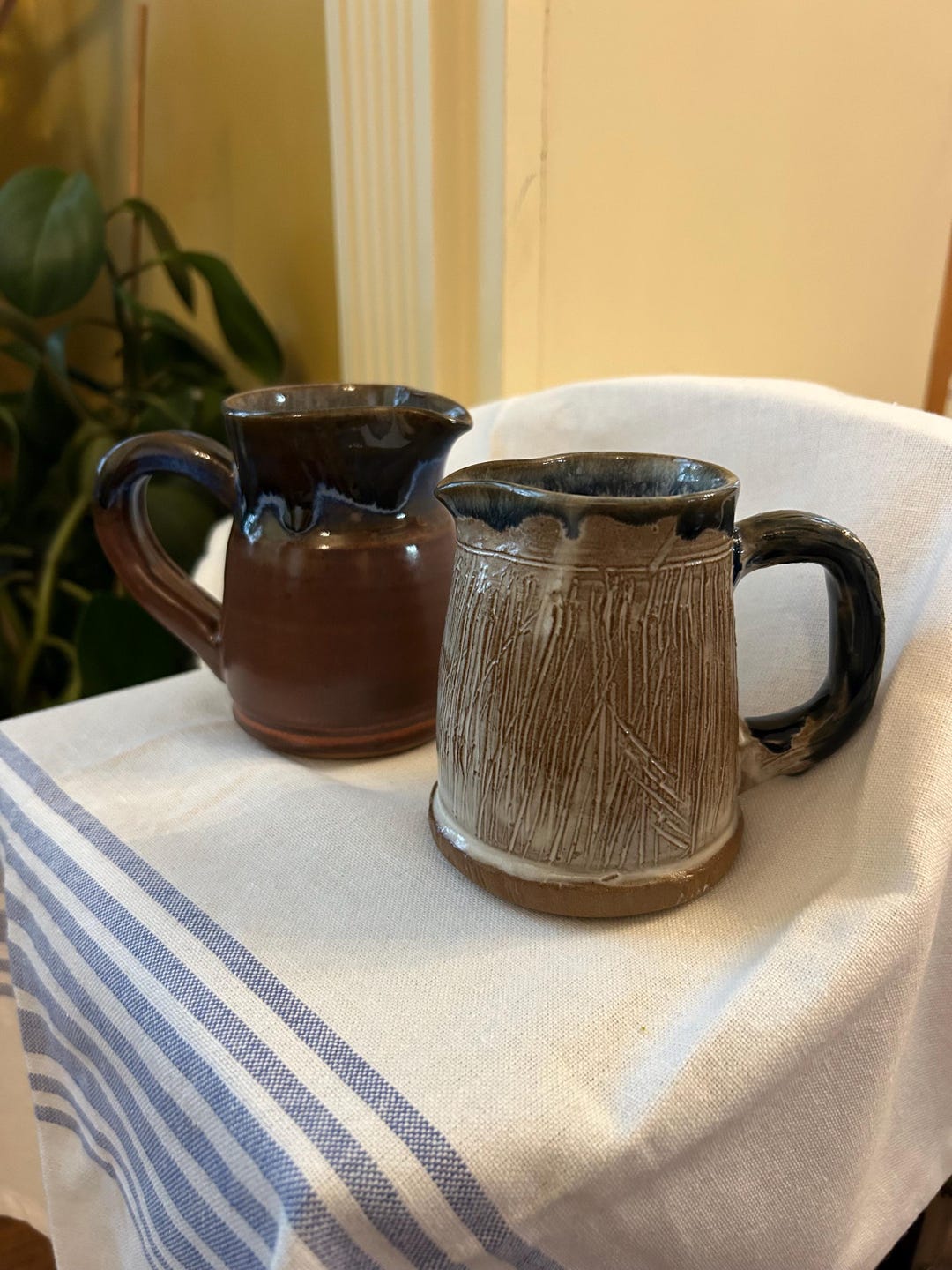 Two Handmade Pottery Pitchers (each Sold Separately) - Etsy